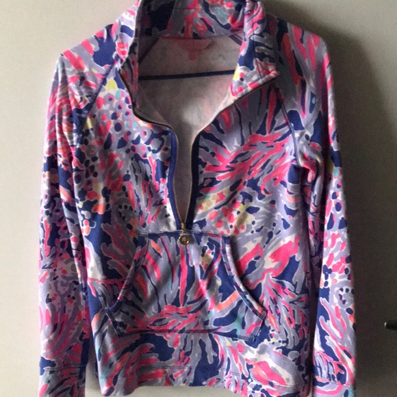 Lilly Pulitzer | Tops | Lilly Pulitzer Shrimply Chic Popover | Poshmark